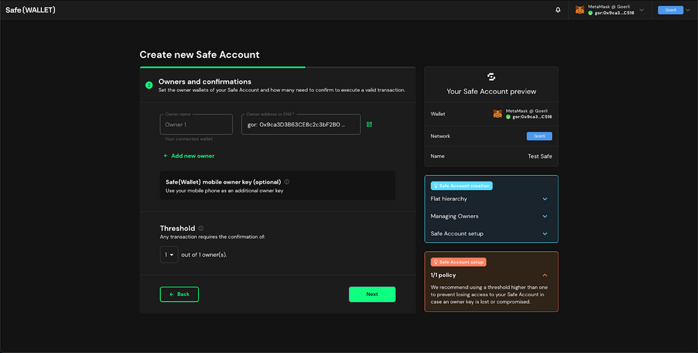 How to Set Up and Use Your Safe Multisig Wallet