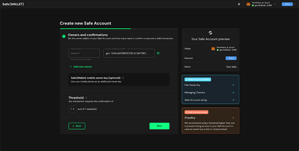 How to Set Up and Use Your Safe Multisig Wallet